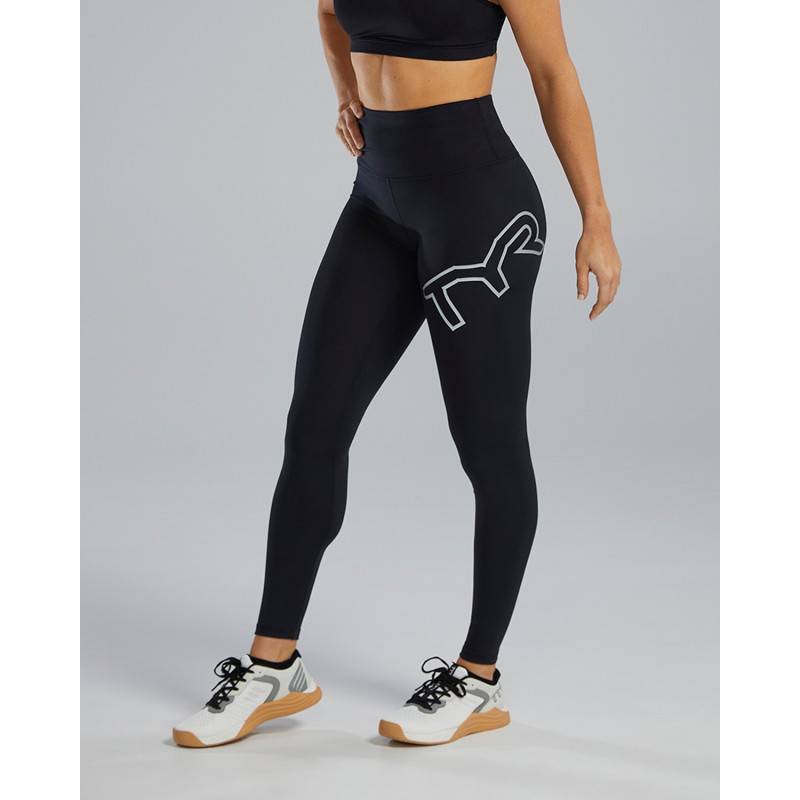 Woman Tight TYR High-Rise black - WORKOUT.EU (Out of stock)