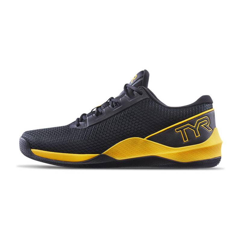 Man training Shoes for CrossFit TYR CXT-2 - black yellow - WORKOUT.EU
