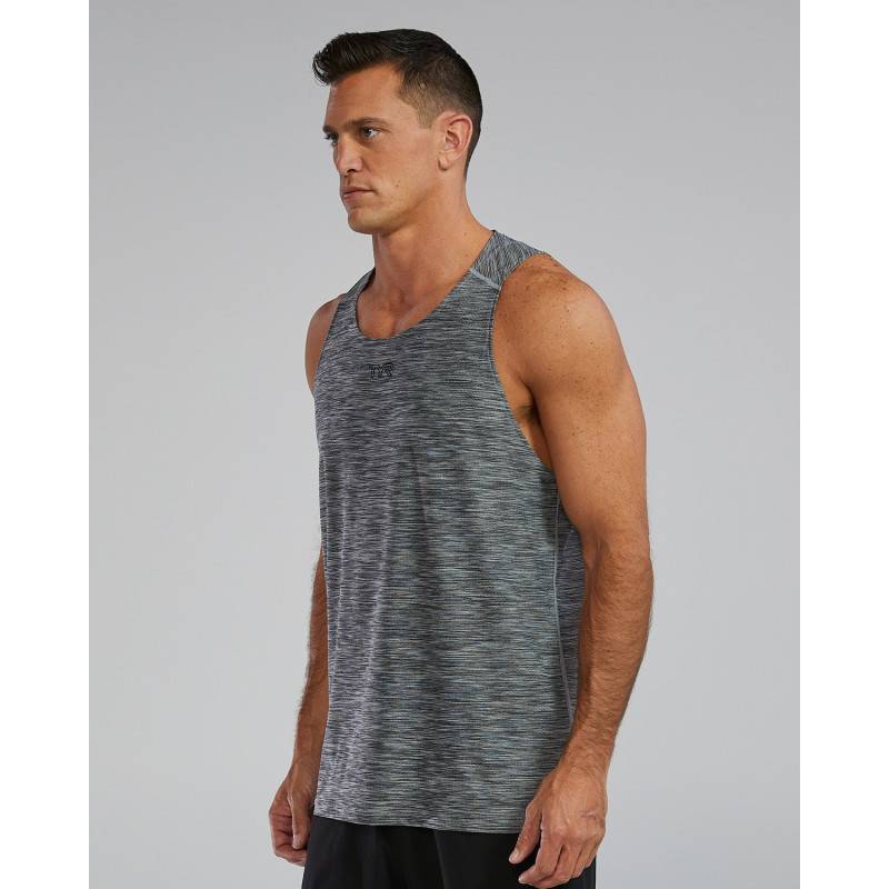 Mens TYR Airtec™ tank top - grey - WORKOUT.EU